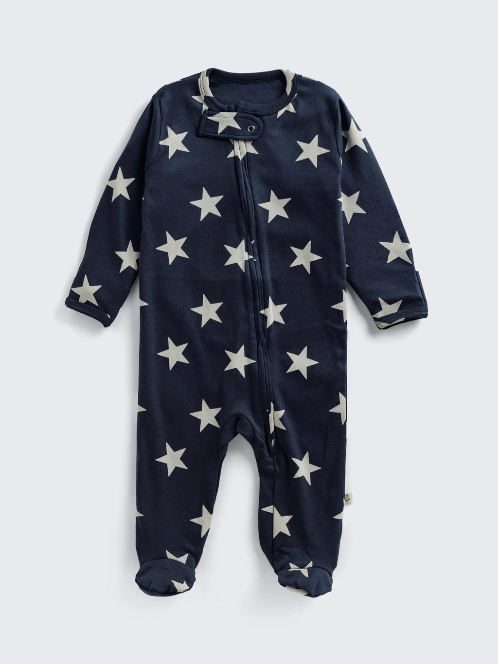 Baby Star Print Sleepsuit – Cozy with 2-Way Zip | Buy Now – Kidulan